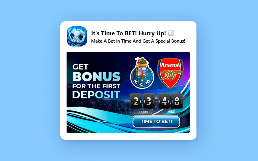How to Promote Betting on Push Ads | ROIads Blog