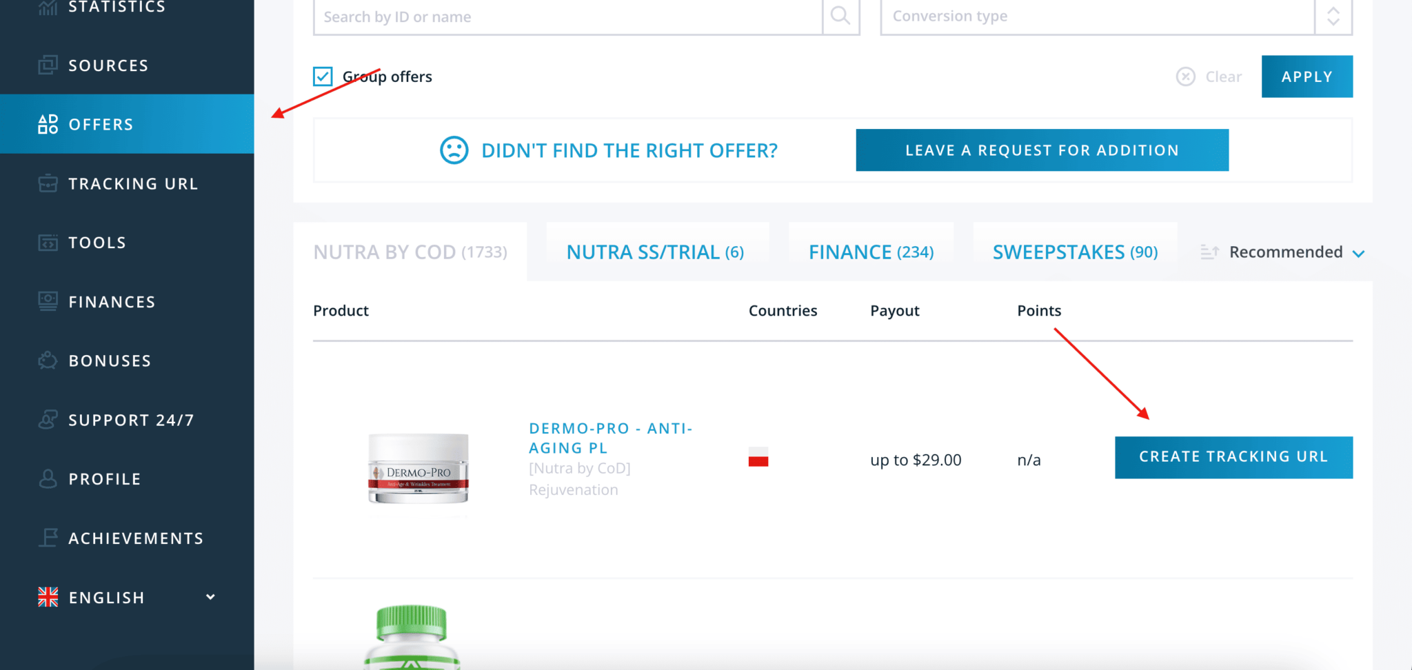 Keitaro Tracker: How to Set Up Postback | ROIAds Blog