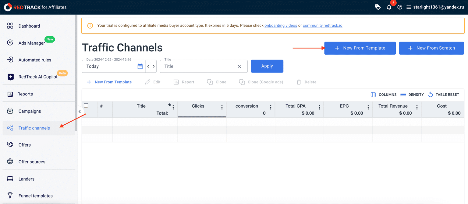 RedTrack Tracker Setup: Tracking Conversions with ROIads | ROIAds Blog