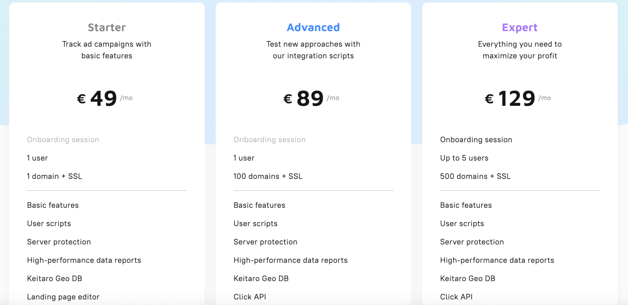 Keitaro Tracker Review in 2025: Features, Integrations and Pricing ...