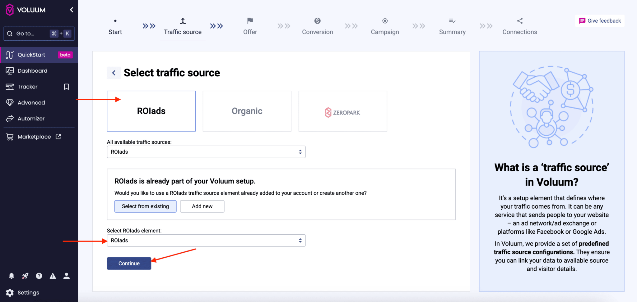 Voluum Tracker Setup: Tracking Conversions with ROIads | ROIAds Blog
