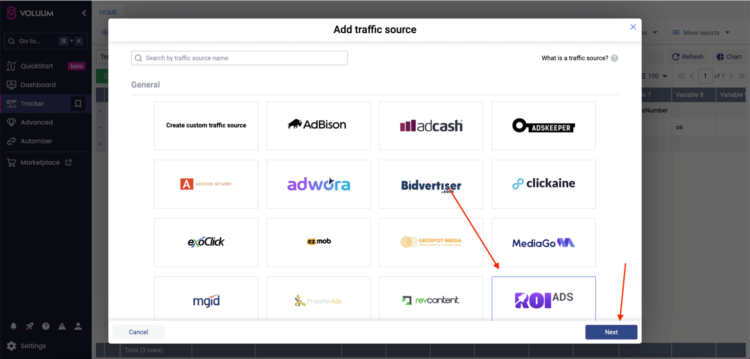 Voluum Tracker Setup: Tracking Conversions with ROIads | ROIAds Blog