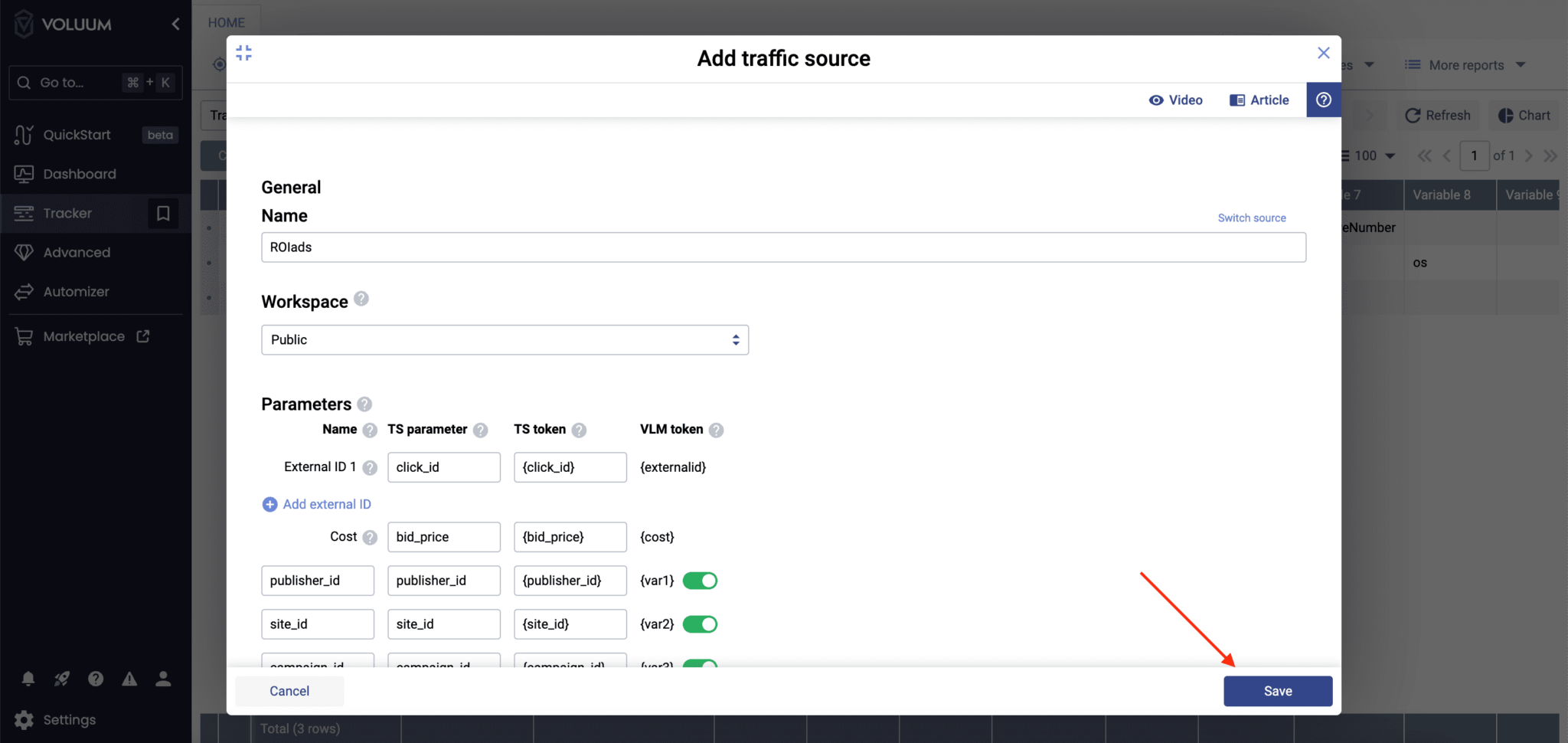 Voluum Tracker Setup: Tracking Conversions with ROIads | ROIAds Blog
