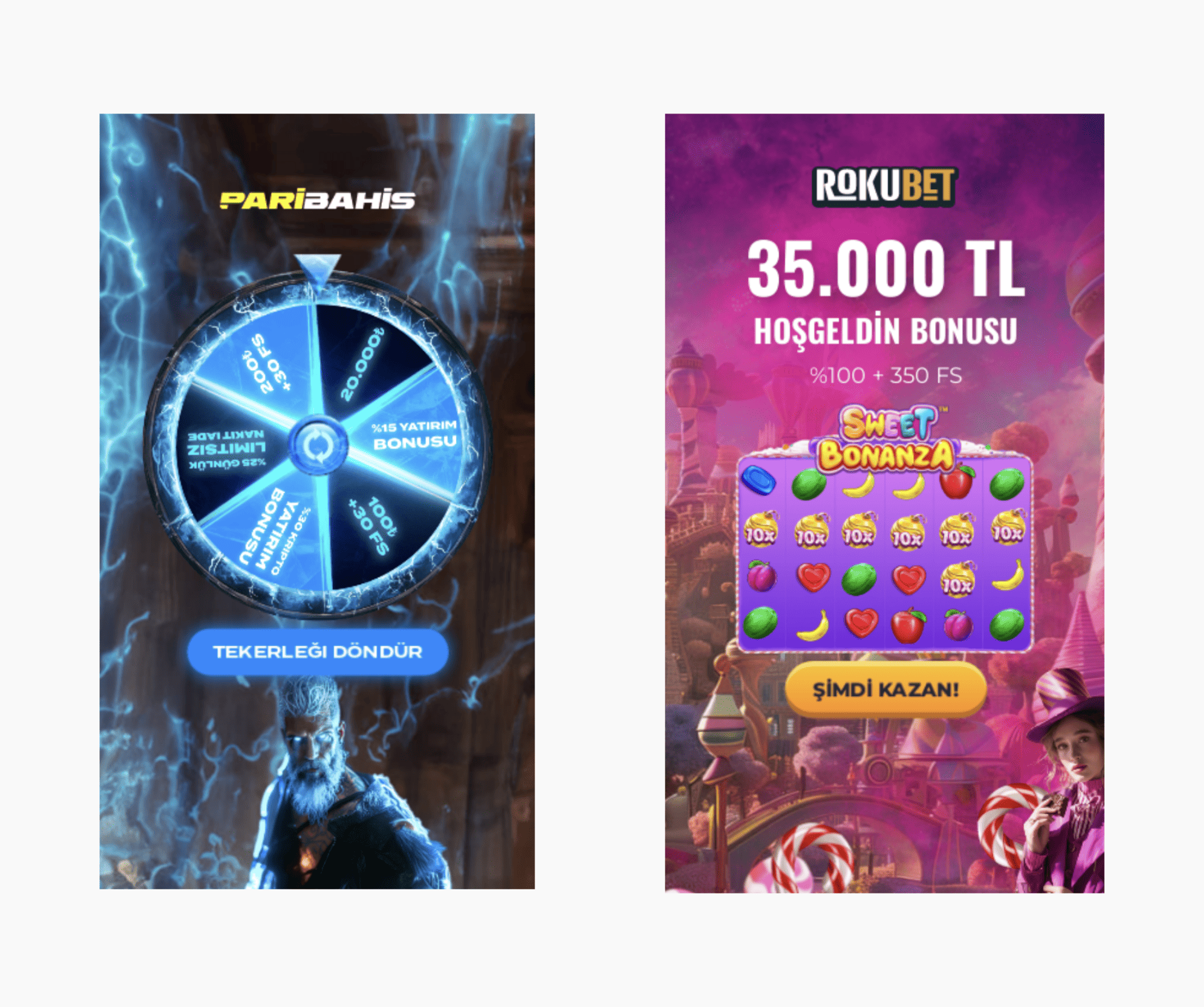 16 Gambling Ad Copy Examples and Creatives in Turkey | ROIAds Blog